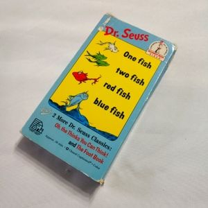Media | Vintage Vhs Dr Seuss Red Fish Blue Fish One Fish Two Fish Movie ...